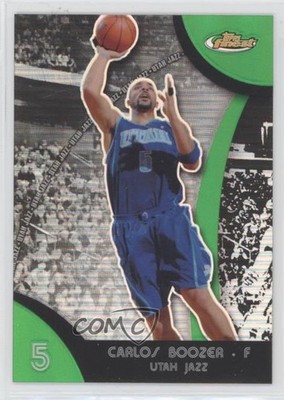 2007-08 Topps Finest Green Refractor /149 Carlos Boozer #8 | eBay