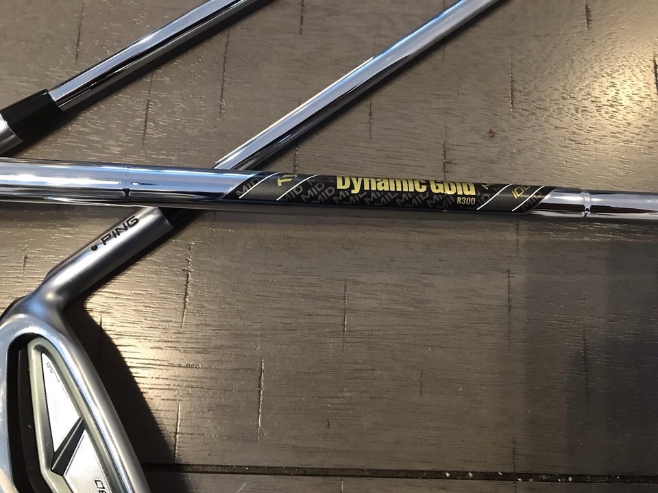Ping Right Hand G730 Black Dot Set 5-Pw-U-50* 8 Clubs Dynamic Gold ...