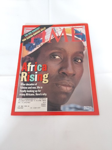 1998 March 30, Time Magazine, Africa Rising/How Clinton Survived Willey ...