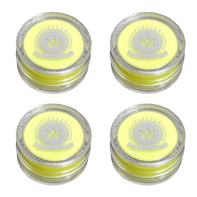 4 Pack Container 1 Gram Capacity Airtight Travel Medication Cream ...