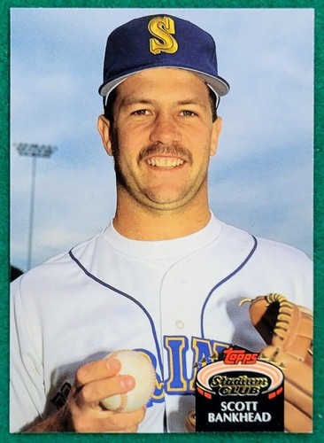 Scott Bankhead - 1992 Topps Stadium Club #375 - Seattle Mariners ...