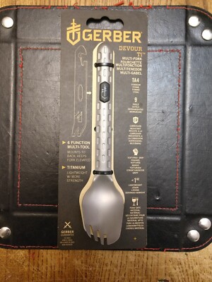 Gerber Devour Titanium Multi Fork & Function Multi Tool Combo 9 Tools 1.0 OZ | eBay