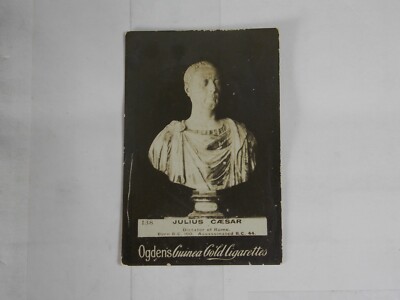 Ogdens Guinea Gold Cigarette Card Julius Caesar No 138 Early 1900's | eBay
