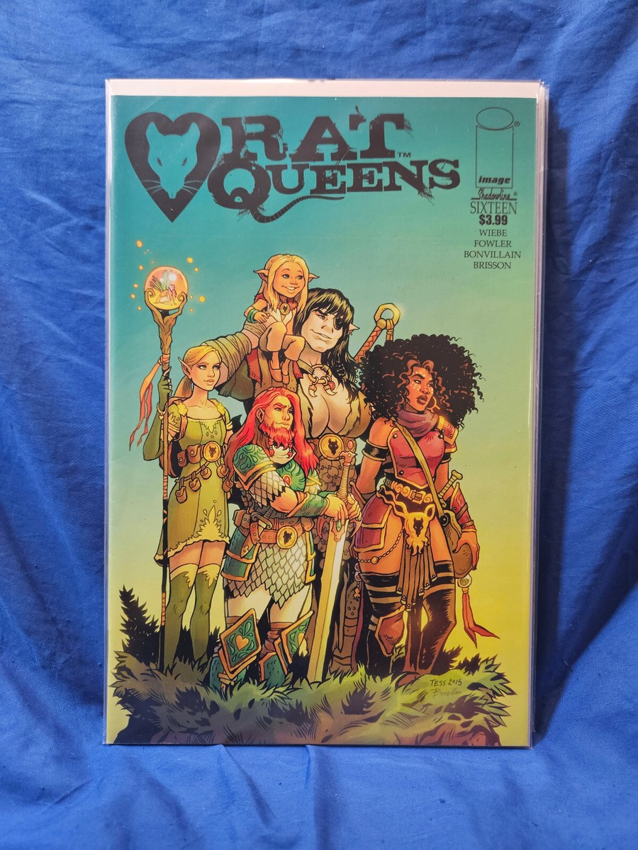 Rat Queens Rat Queens Vol 1. & 2 By Kurtis J. Wiebe Graphic Novel