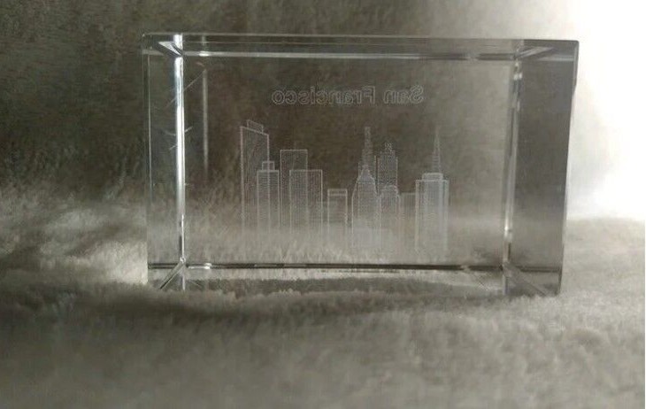 Super Unique San Francisco / City Paper Weight / Office Decor | eBay