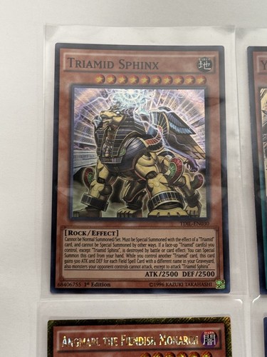 Yugioh Lot: Triamid Sphinx TDIL-EN030 Dragunity Legionnaire Angmarl 1st ...