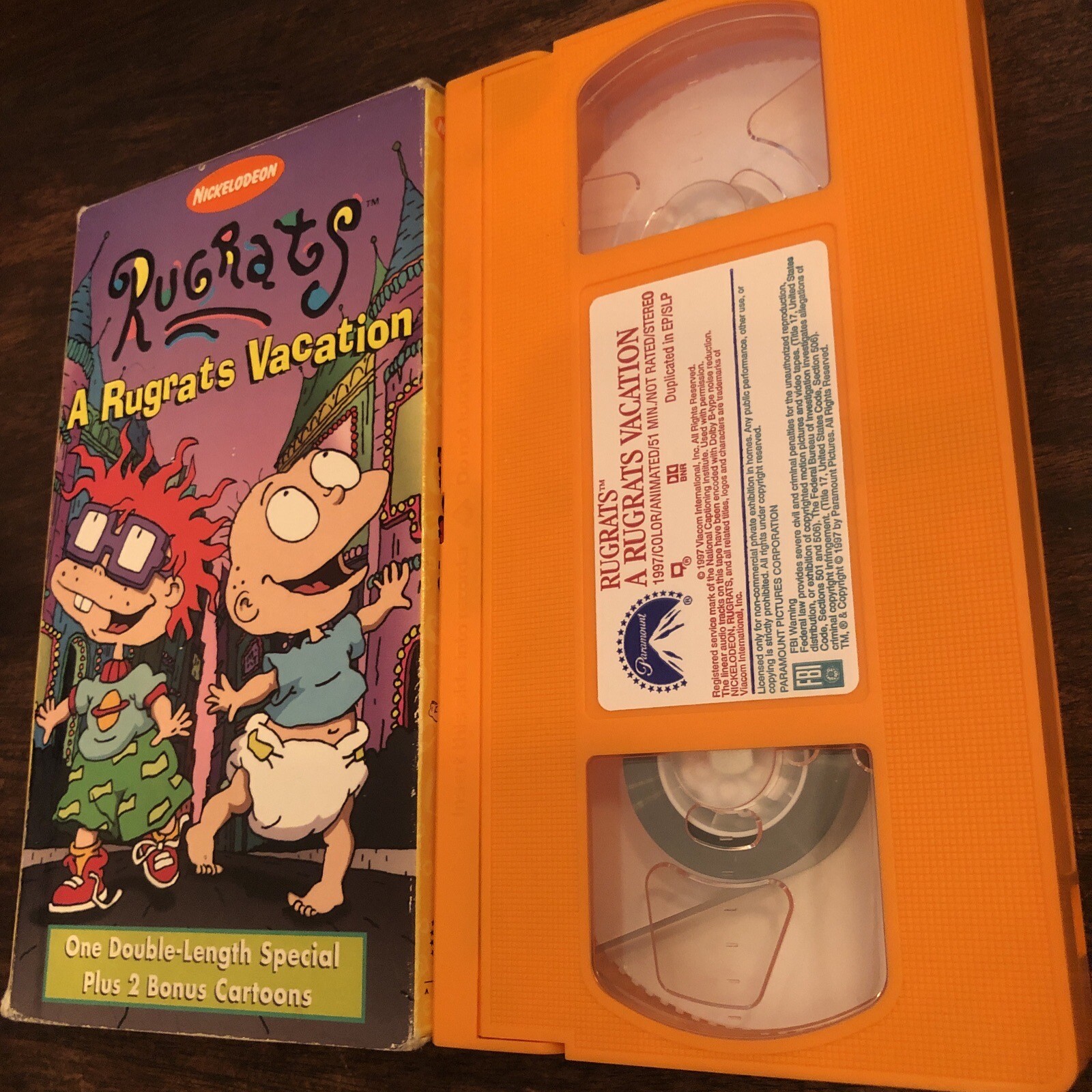 Rugrats A Rugrats Vacation VHS 1997 | Grelly USA