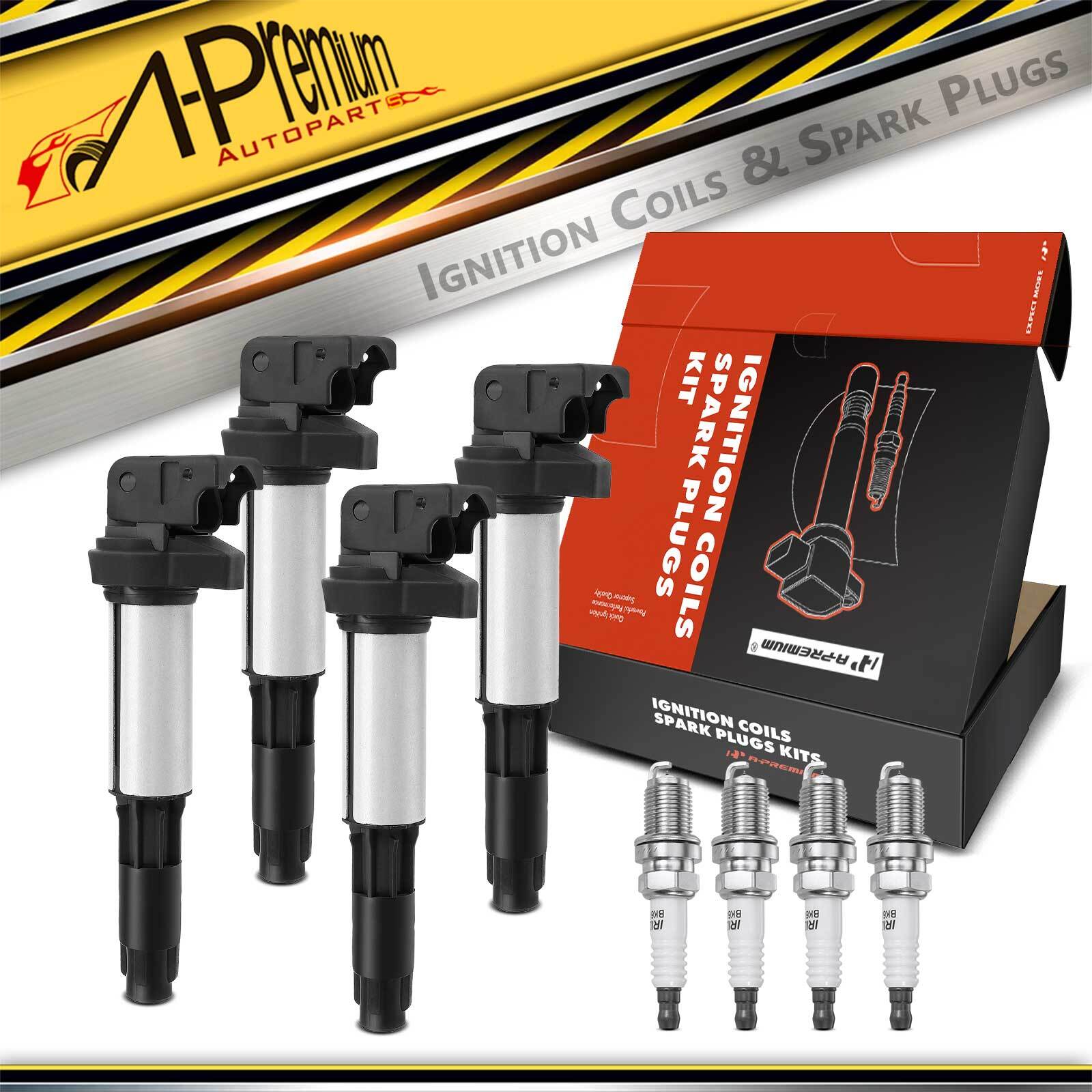 A-Premium 8x Ignition Coils & 8x Spark Plugs for BMW X1 X3 X4 X5 Z4 ...
