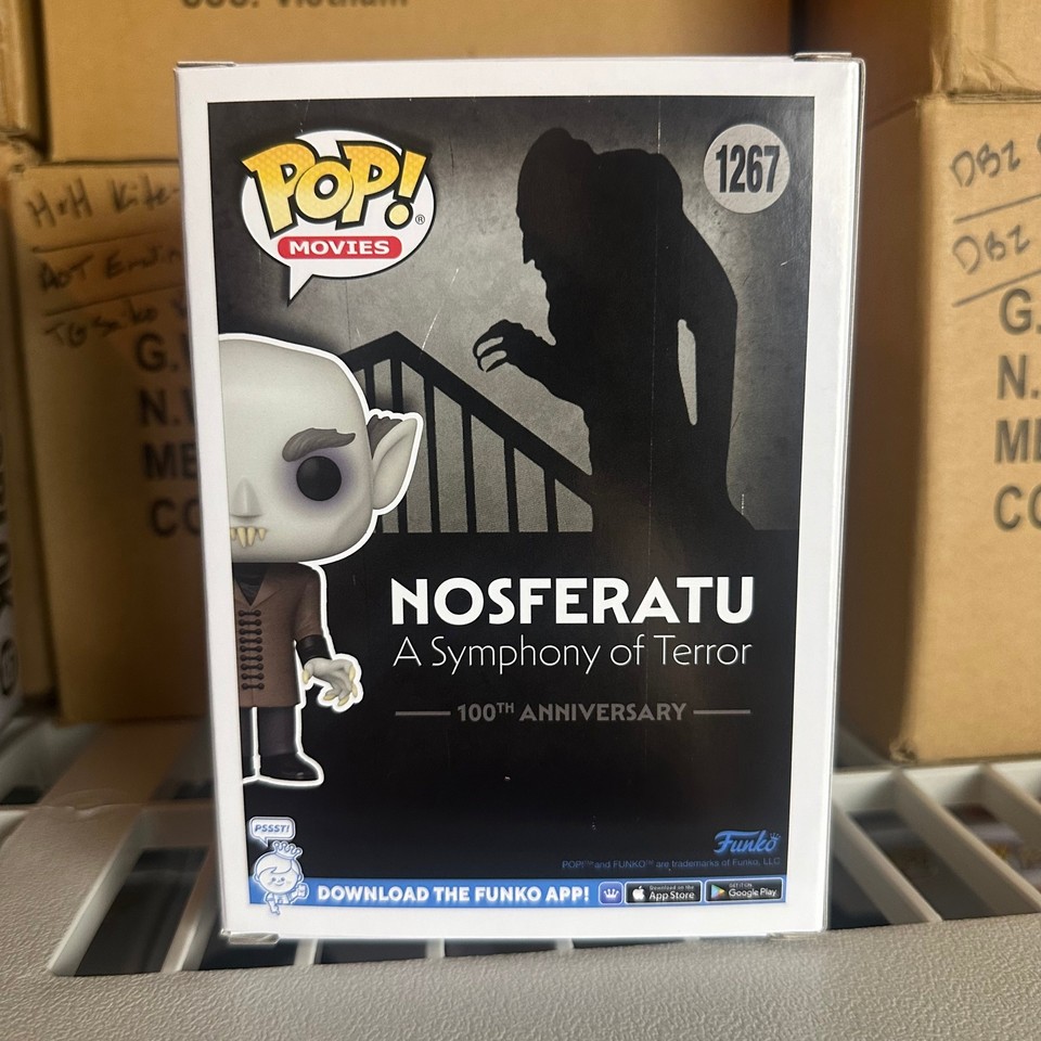 Funko POP! Horror Nosferatu 100th Anniversary Count Orlok Figure #1267 ...
