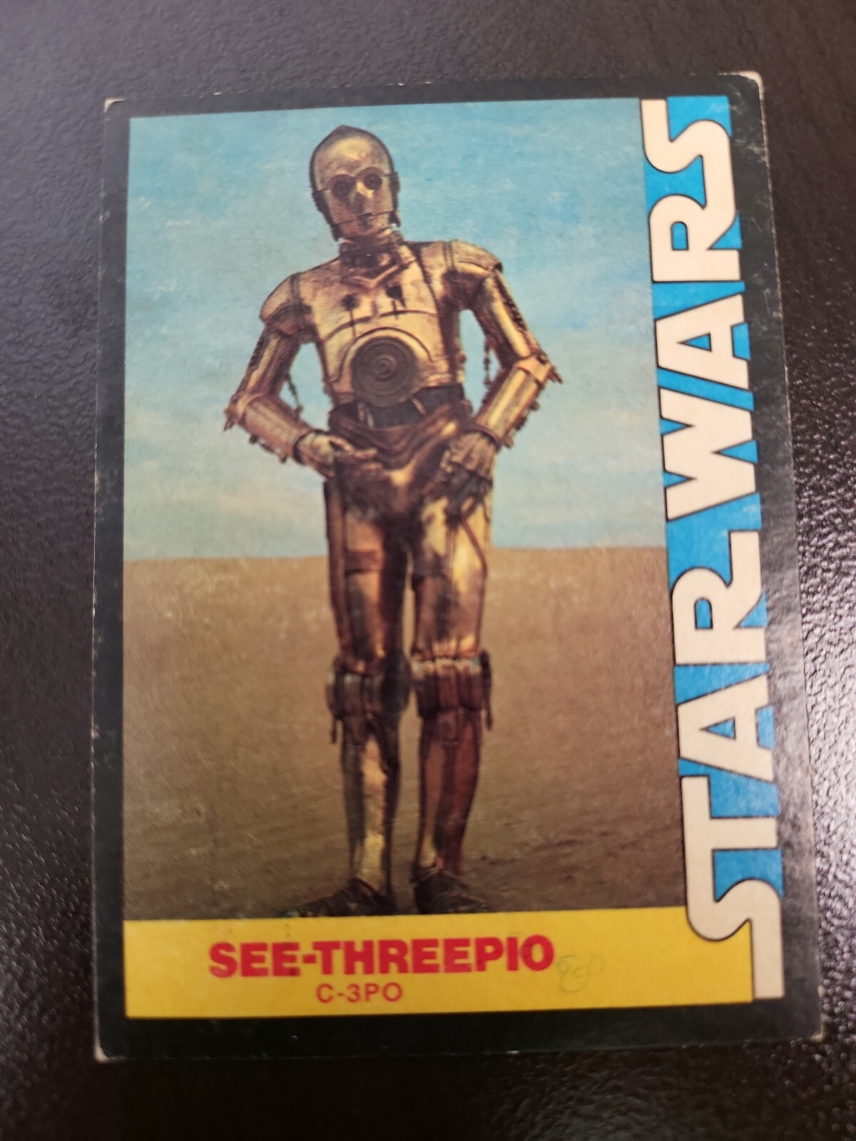 1977 Wonder Bread Star Wars See-Threepio C3PO Card #7. | eBay