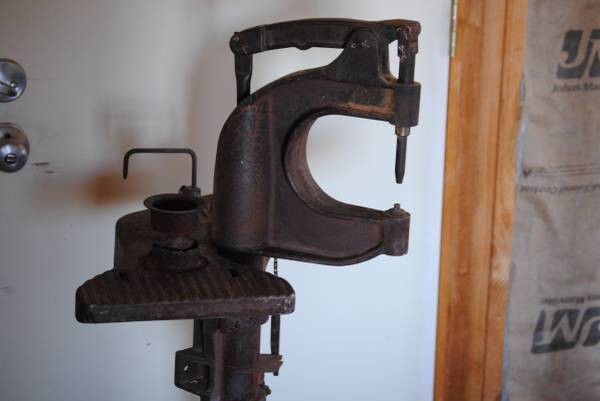 vintage milford foot pedal rivet press machine model 867 | eBay