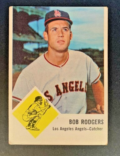 1963 Fleer Baseball - Bob Rodgers #20 Los Angeles Angels | eBay