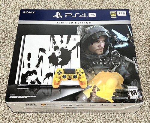 Sony PlayStation 4 PS4 Pro 1TB Console Death Stranding Limited Edition ...