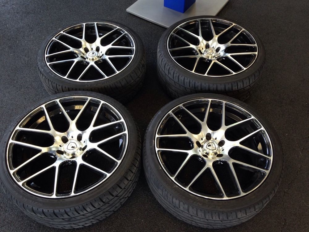 20" Curva C7 Wheels for Mercedes Benz E S CL CLK Audi Lexus Infiniti ...