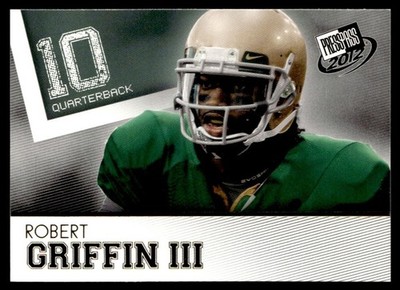 2012 Press Pass Gold Robert Griffin III Rookie Washington Redskins #20 ...