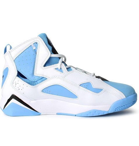Nike Air Jordan True Flight Shoes UNC White University Blue 342964-140 ...