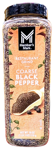 Member's Mark Restaurant Coarse Black Pepper 18 Oz EXP 07/2028 | eBay