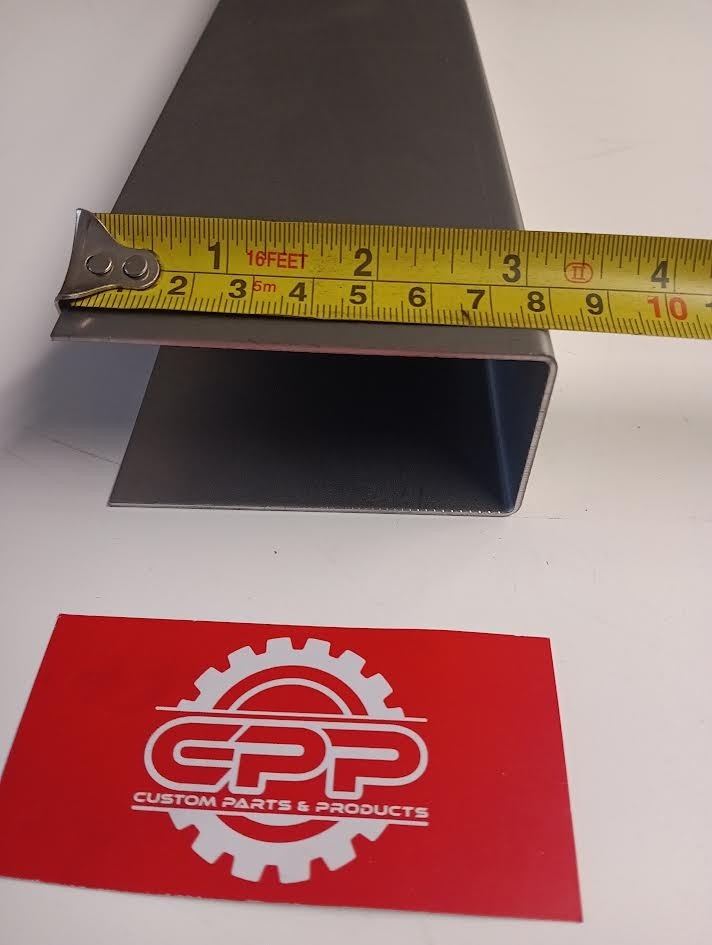 Metal Channel section Steel C U 80mm Tall 40mm Wide 1.5mm Thick | eBay UK