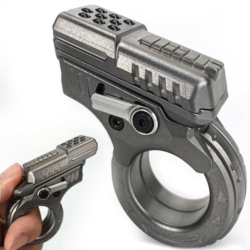 Stainless Steel Fidget Gun Fidget Slider, Durable Gun Fidget Toy Stress ...