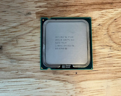 Intel Core 2 Duo E7600 3.06GHz/4M/1066 Dual Core LGA 775 CPU Processor ...
