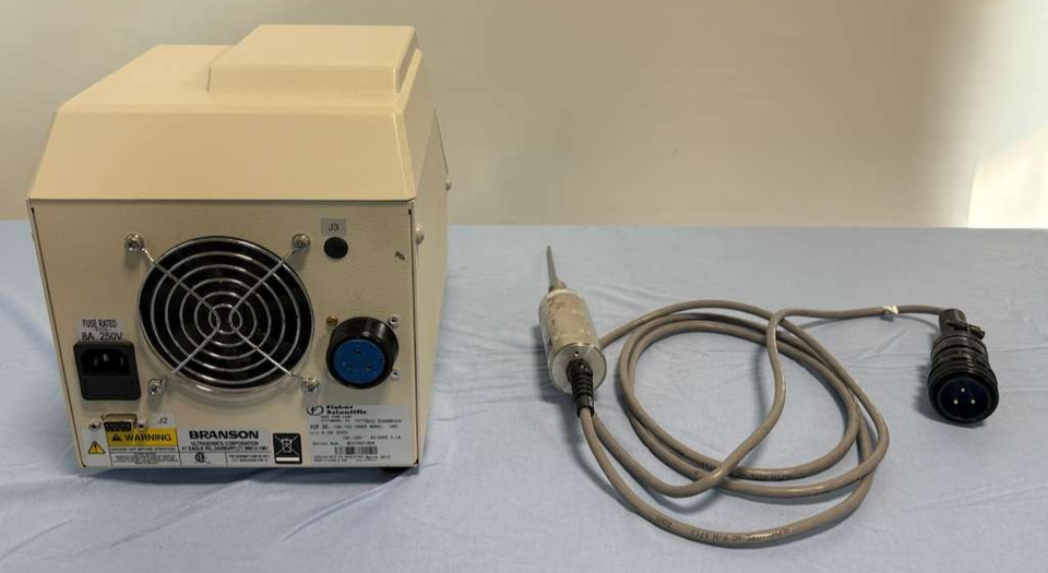 Branson Fisher Scientific Sonic Dismembrator & Small Volume Cell ...