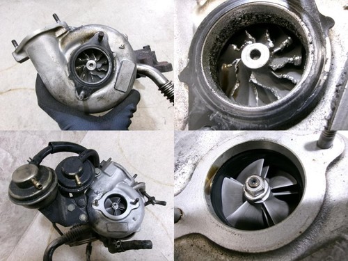 FD3S RX-7 late model genuine normal turbine supercharger 13B rotary HT ...