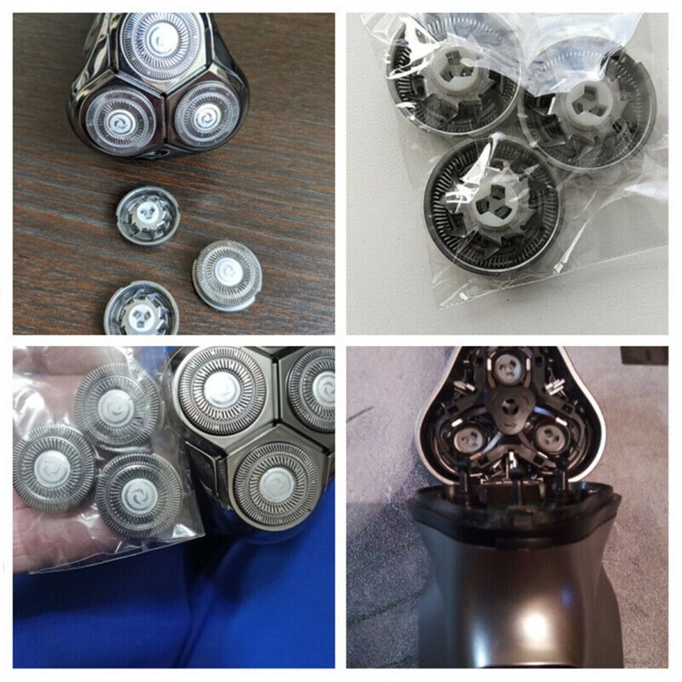 3PCS Electric Shaver Replacement Blades Spare Electric Shaving Machine ...