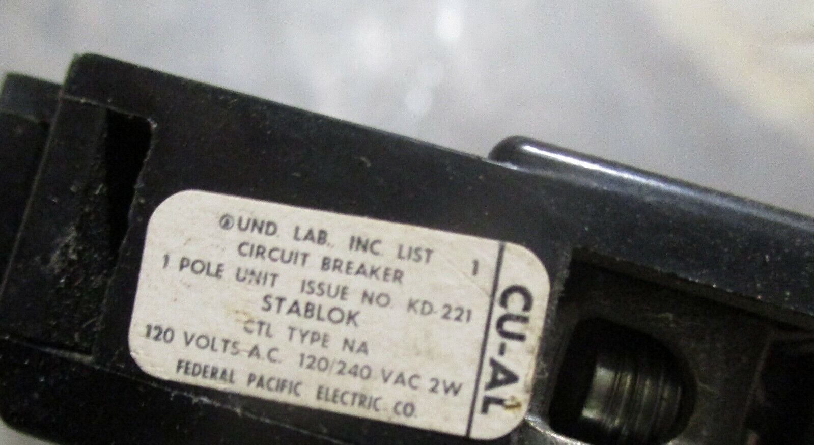 FPE Stablok Clip-On Circuit Breaker NA20 20A 120/240V 1P *Lot of 4 ...