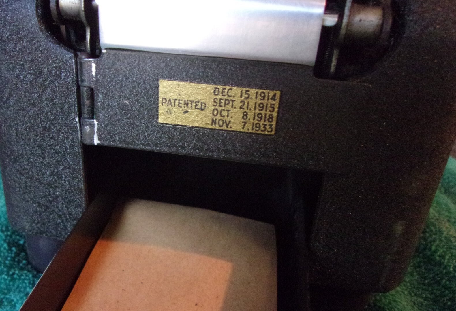 ANTIQUE TYPEWRITER STENOTYPE COURT RECORDING IN CASE 1933 | eBay