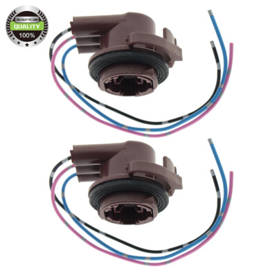 2pcs For Mazda Bulb Socket Brake Turn Signal Light Harness Wire Plug ...