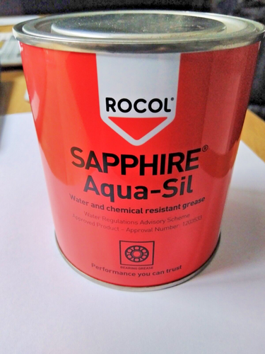 ROCOL SAPPHIRE AQUA-SIL GREASE - 500g TIN - NEW UNUSED ITEM - BARGAIN PRICE 5024747122530 | eBay