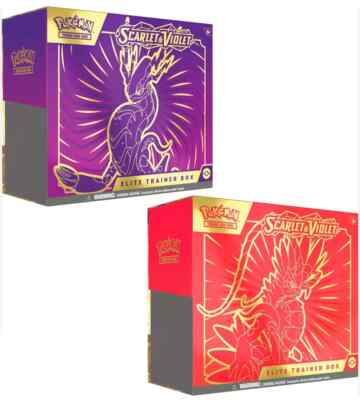 Pokemon Scarlet & Violet Base ETB Elite Trainer Box (Set of 2) | eBay