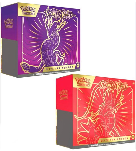 Pokemon Scarlet & Violet Base ETB Elite Trainer Box (Set of 2) | eBay