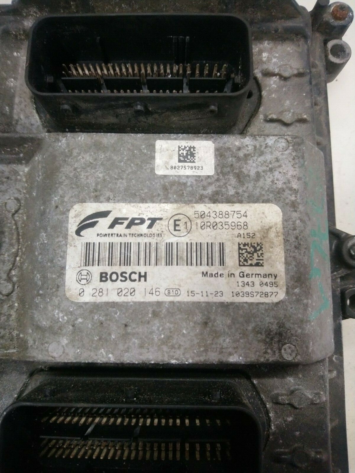 ECU Engine Computer Unit Bosch 0281020146 Iveco Stralis Eurocargo Euro ...