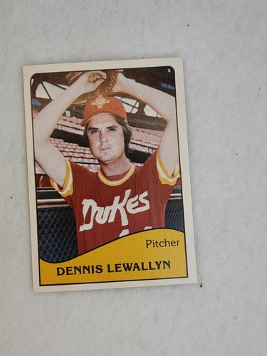 1979 TCMA Minor League Albuquerque Dukes #7 Dennis Lewallyn M2 | eBay