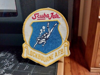 Scuba Jets Lockbourne AFB, Ohio Patch 4” X 5” Free Shipping | eBay