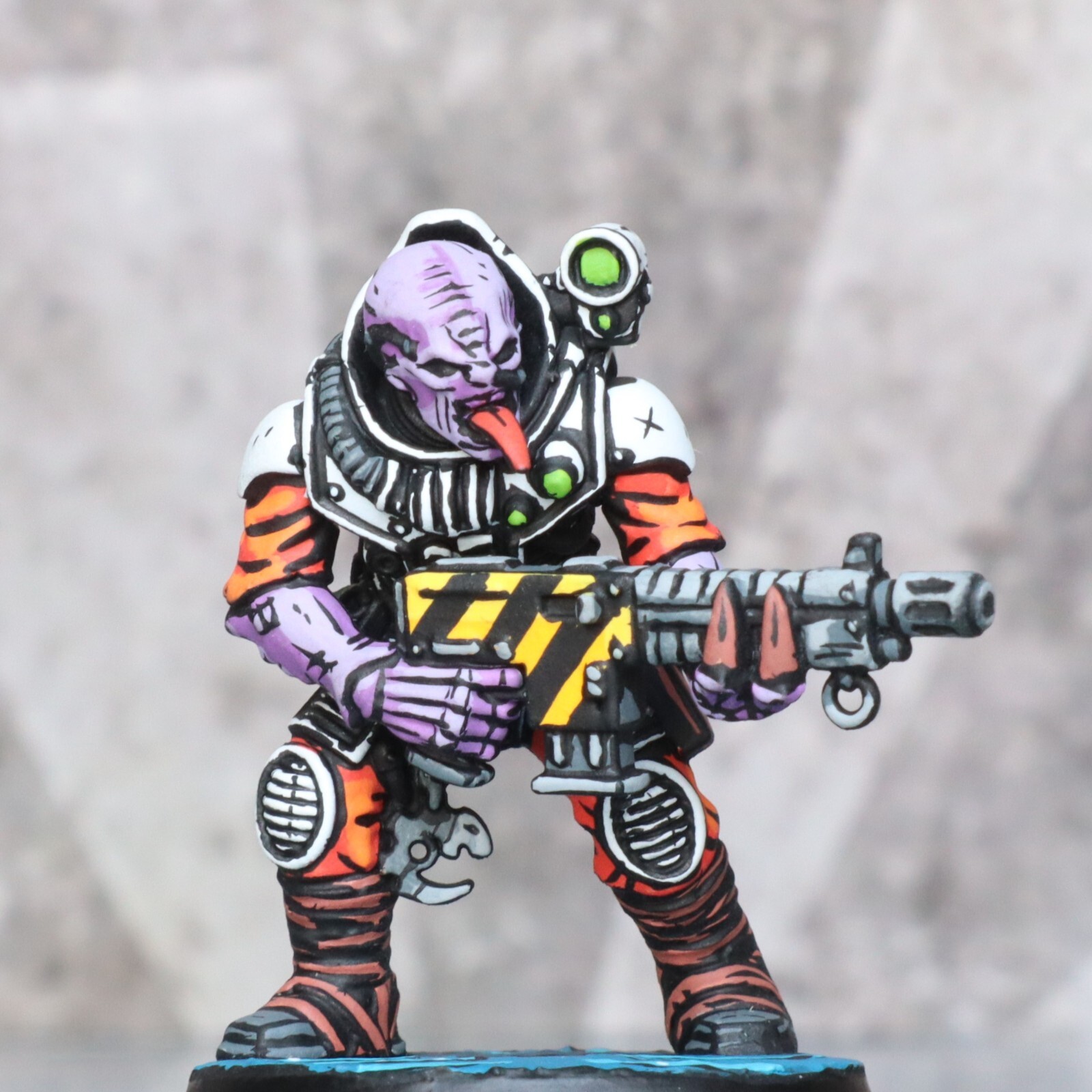 Warhammer Genestealer Cult Wyrmblade Kill Team - Comic book style ...