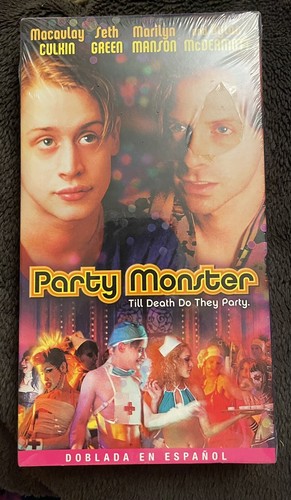 Party Monster (VHS, 2004, "Party Scene" Packaging) Brand New Sealed ...