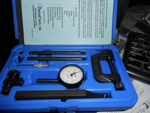 Central Tools 6401 Dial Indicator Set for sale online | eBay