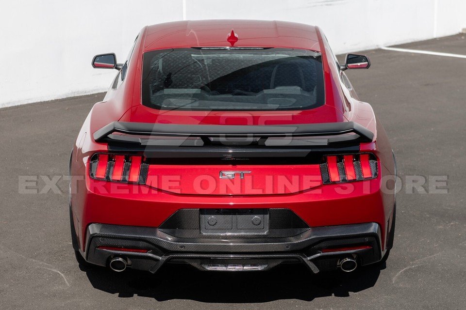 For 24-Up Ford Mustang S650 GT Performance Package MATTE BLACK Rear ...