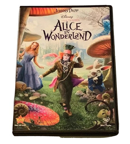 Johnny Depp in Tim Burton's Alice in Wonderland DVD w/ Bonus ...