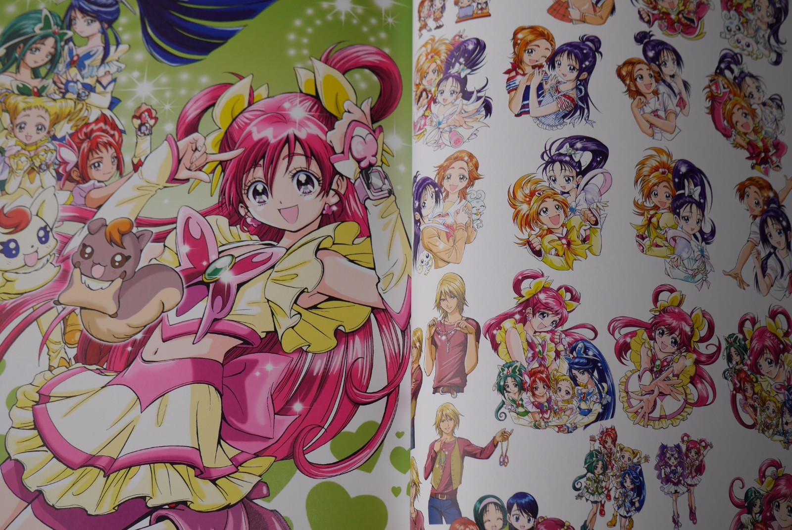 All Precure Illustrations - Pretty Cure Art Book by Futago Kamikita ...
