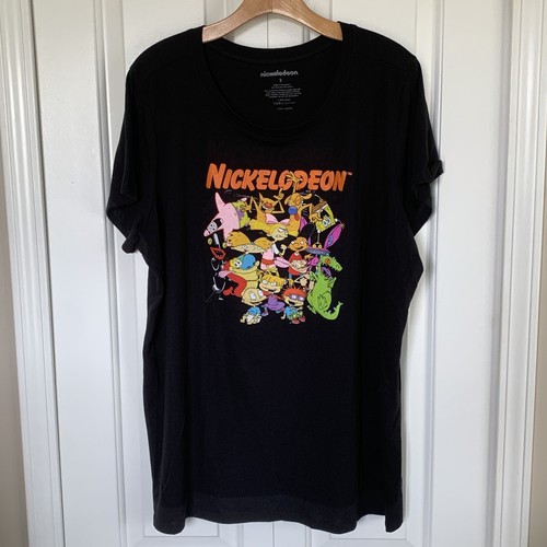 Nickelodeon Cartoons Spongebob Rugrats CatDog Women’s… - Gem