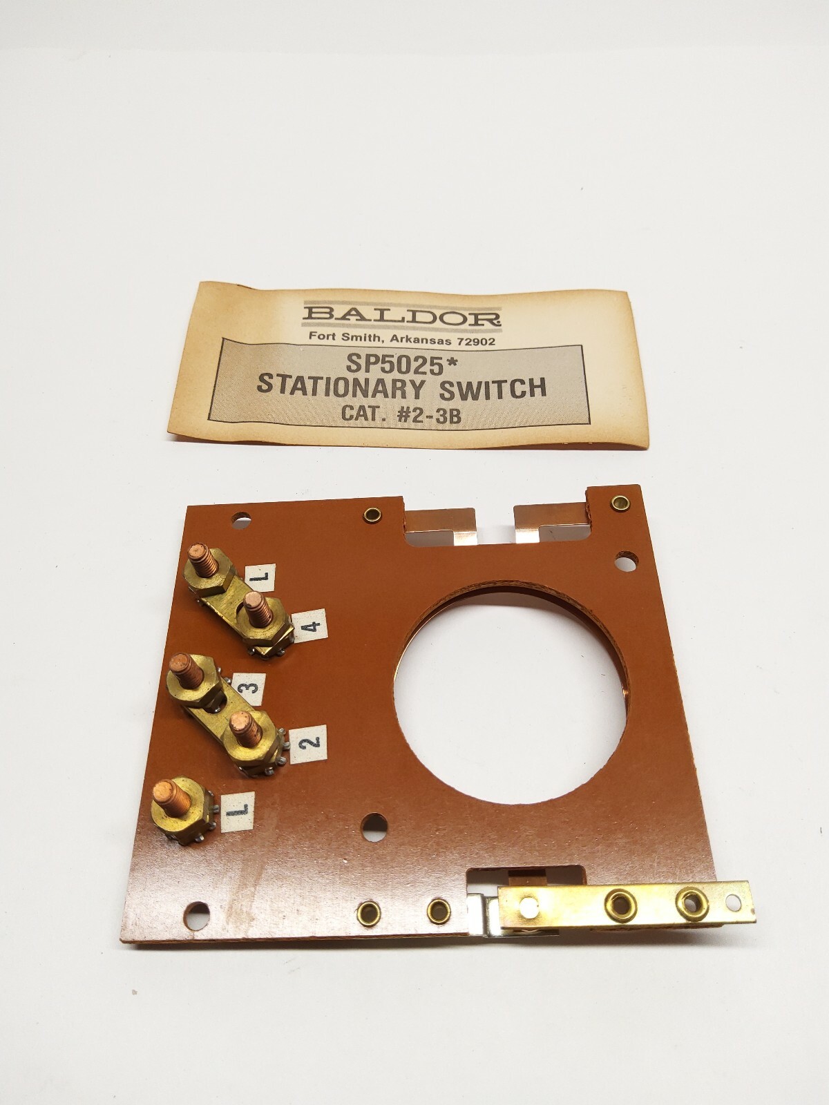 BALDOR SP5025 STATIONARY SWITCH (NOS) | eBay