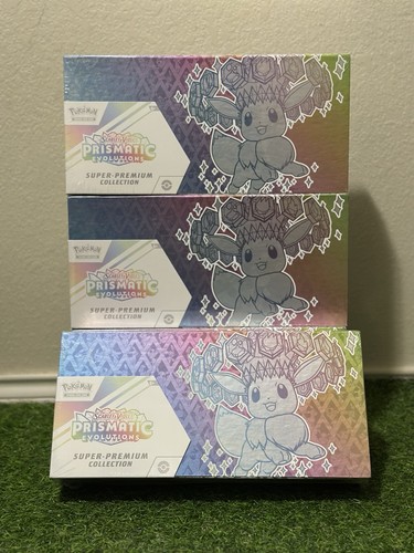 Pokemon TCG: Prismatic Evolutions - Super-Premium Collection Box ...