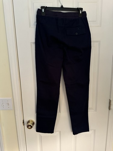 Boys CrewCuts Navy Elastic Waist Pull On Pants With Pockets Size 16 New ...
