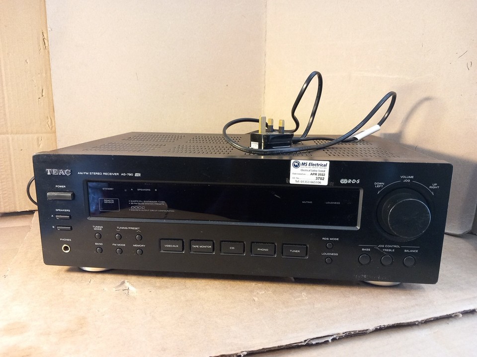 Teac AG-790 Stereo Receiver/Amplifier - Fully Working & Sounds Great ...