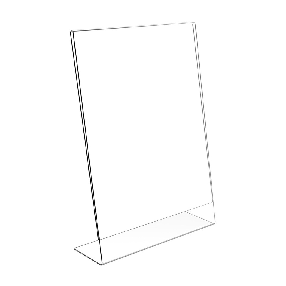 Acrylic Counter Poster Holder Perspex Leaflet Display Stand A3 A4 A5 A6 ...