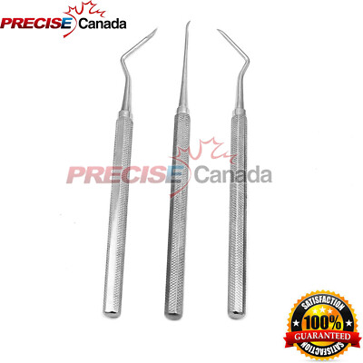 3 Apical Root Tip Picks Dental Elevator Instruments | eBay Australia