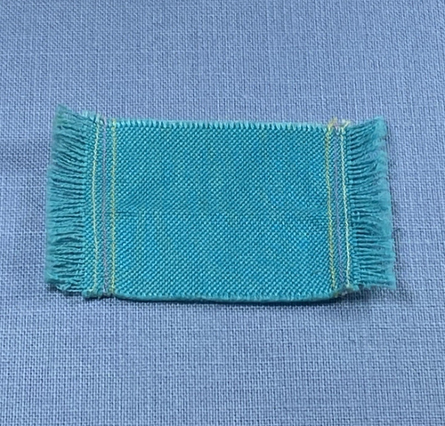 1965 Barbie Doll Hostess Set Aqua Blue Placemat #1034 1960s Very Nice ...